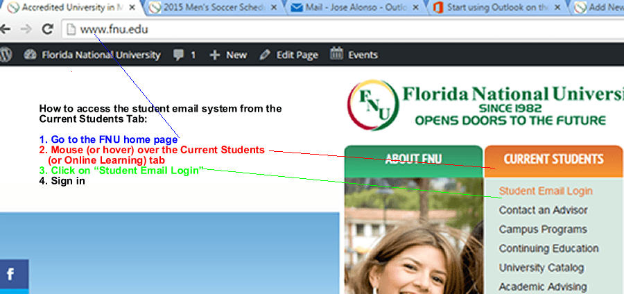 FNU Launches Student Email System - Florida National University (FNU)